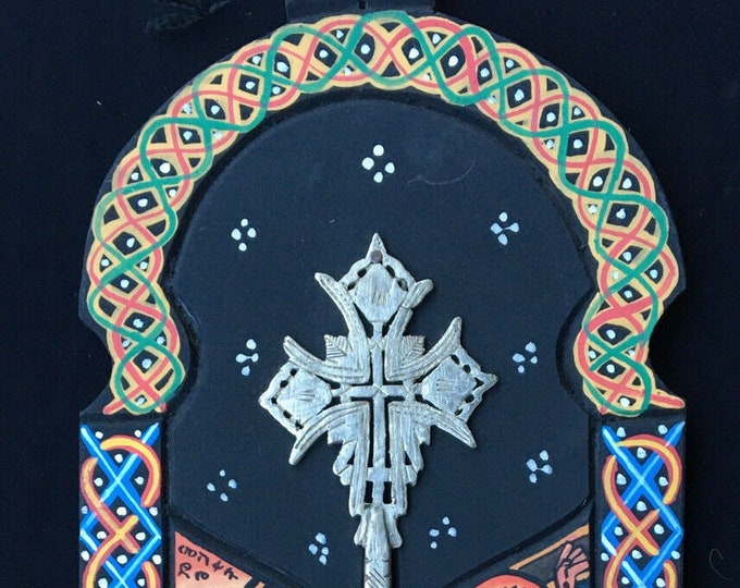 Ethiopian Orthodox Church Axum Icon - Handcrafted With Painted Wood ...