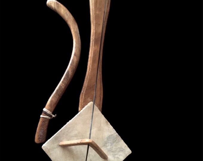 Ethiopian String Musical Instrument Masinqo Orthodox Church Sing String ...