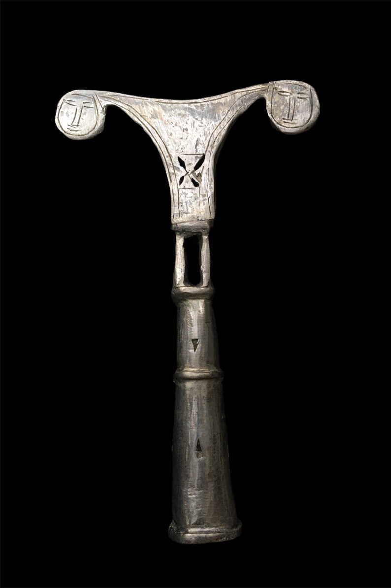 Ethiopian Cross Priest Prayers Stick Handle Top Orthodox - Etsy