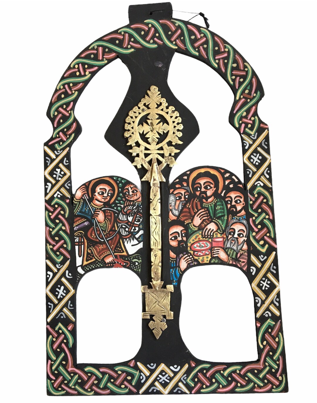 Orthodox Church Axum Icon - Handcrafted Ethiopian Art With Cross ...