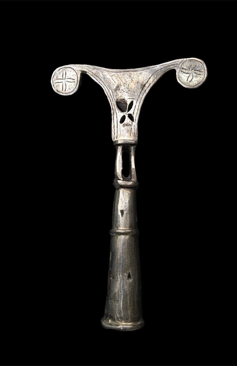 Ethiopian Cross Priest Prayers Stick Handle Top Orthodox - Etsy