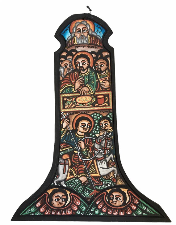 Ethiopian Hand Crafted Orthodox Church Axum With Painted Icon | Etsy