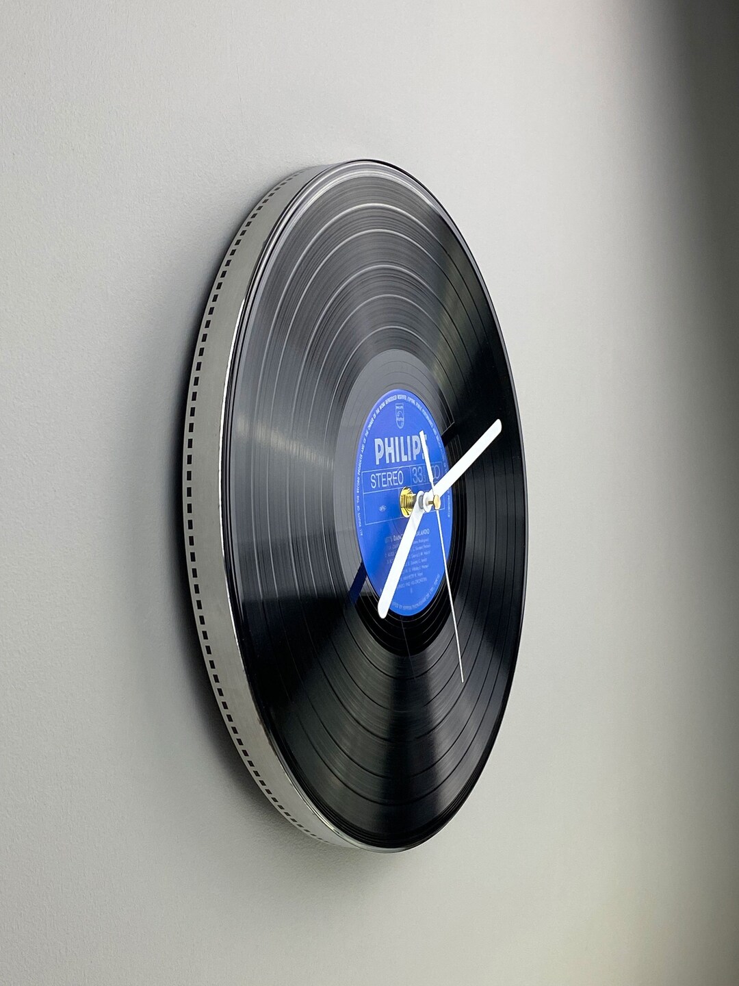 Original Vintage Turntable Platter Clock - LP Philips Japan Record ...