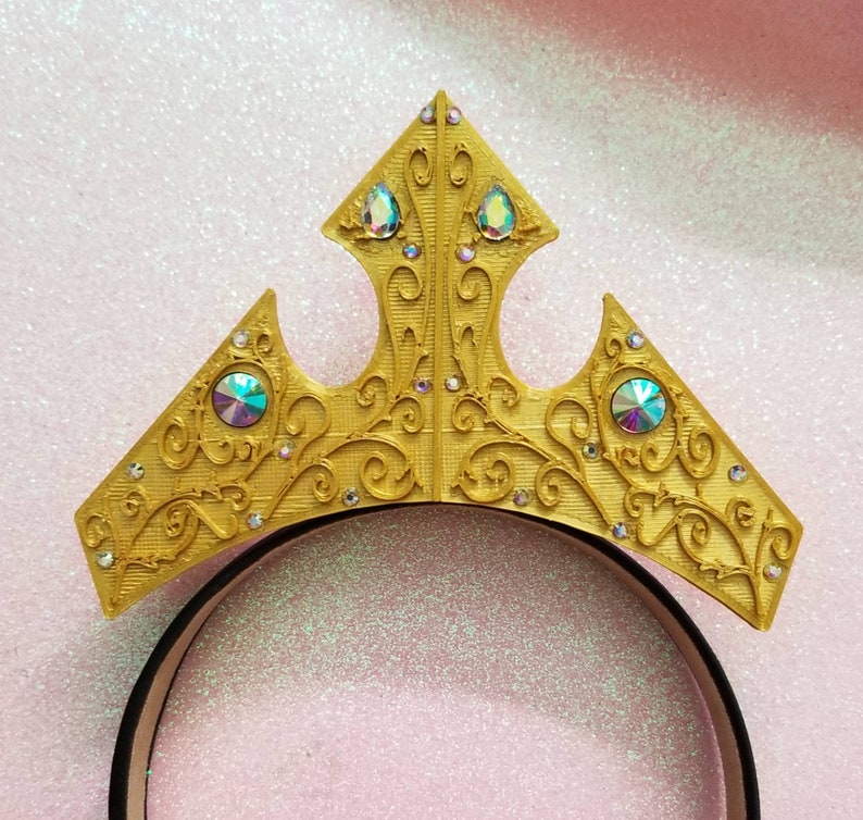Princess Aurora Sleeping Beauty Tiara on headband only | Etsy