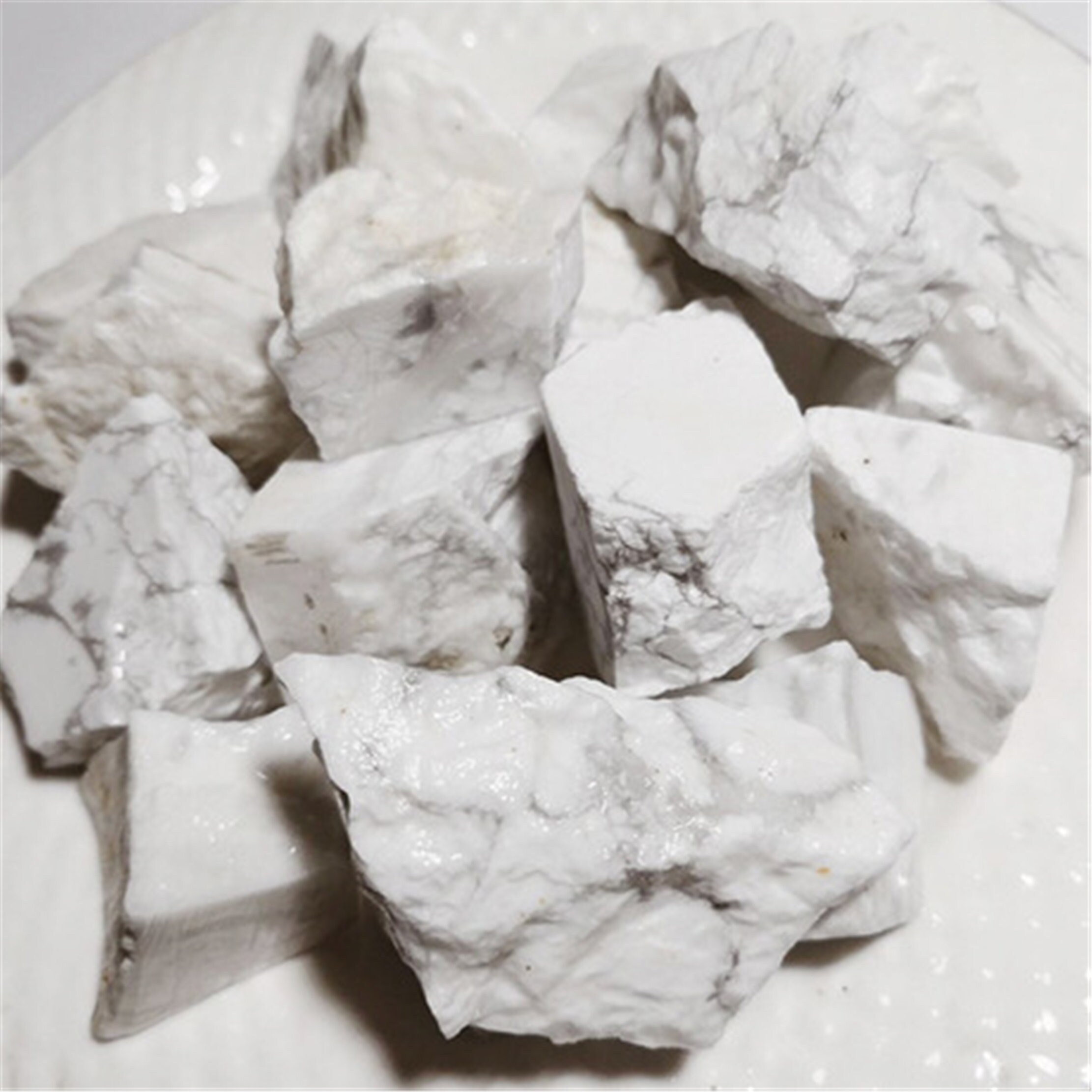 100g Natural White Turquoise Crystal Rough stone Quartz | Etsy