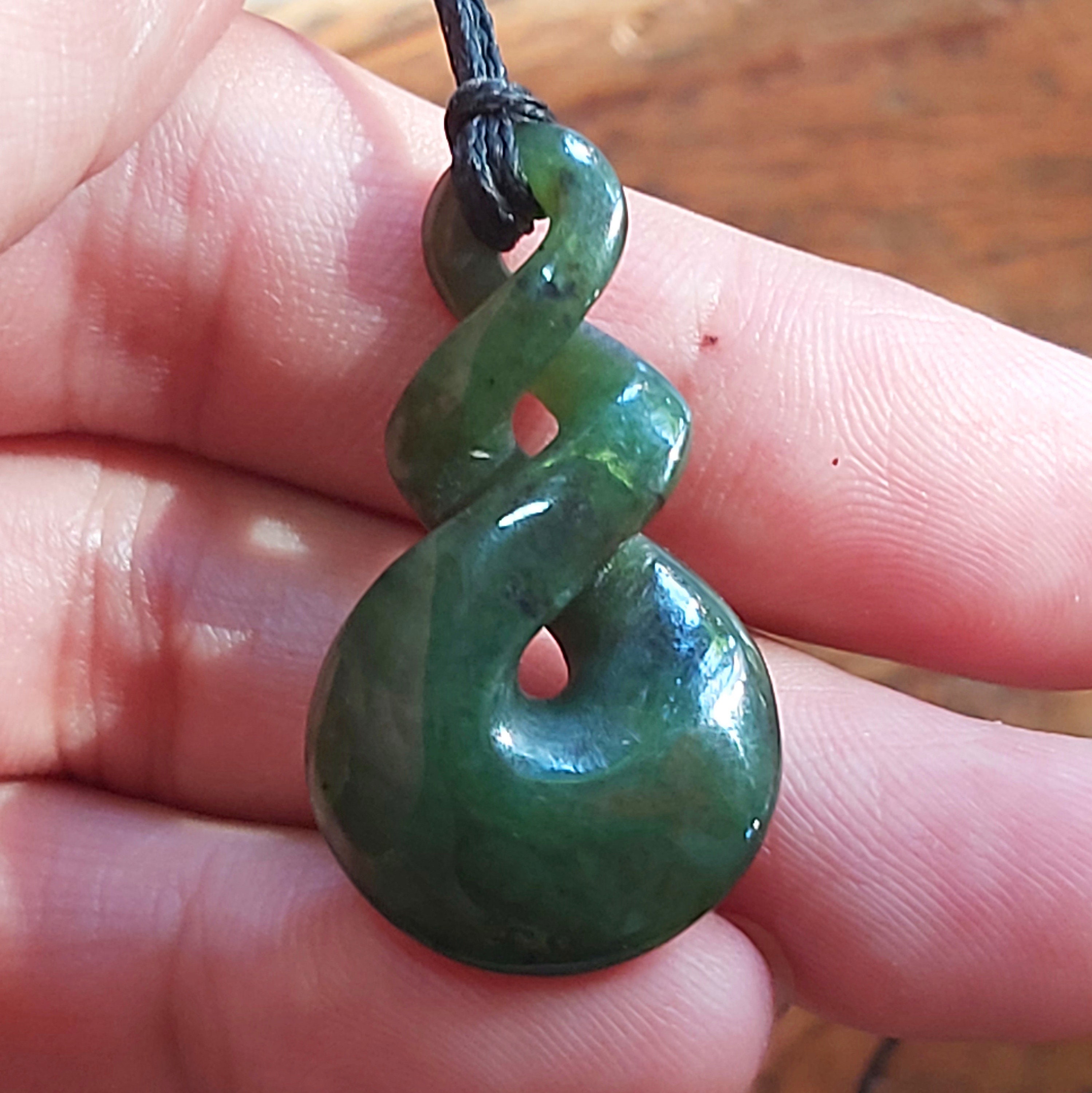 Natural GREEN Nephrite Jade Greenstone Canadian Jade Maori | Etsy