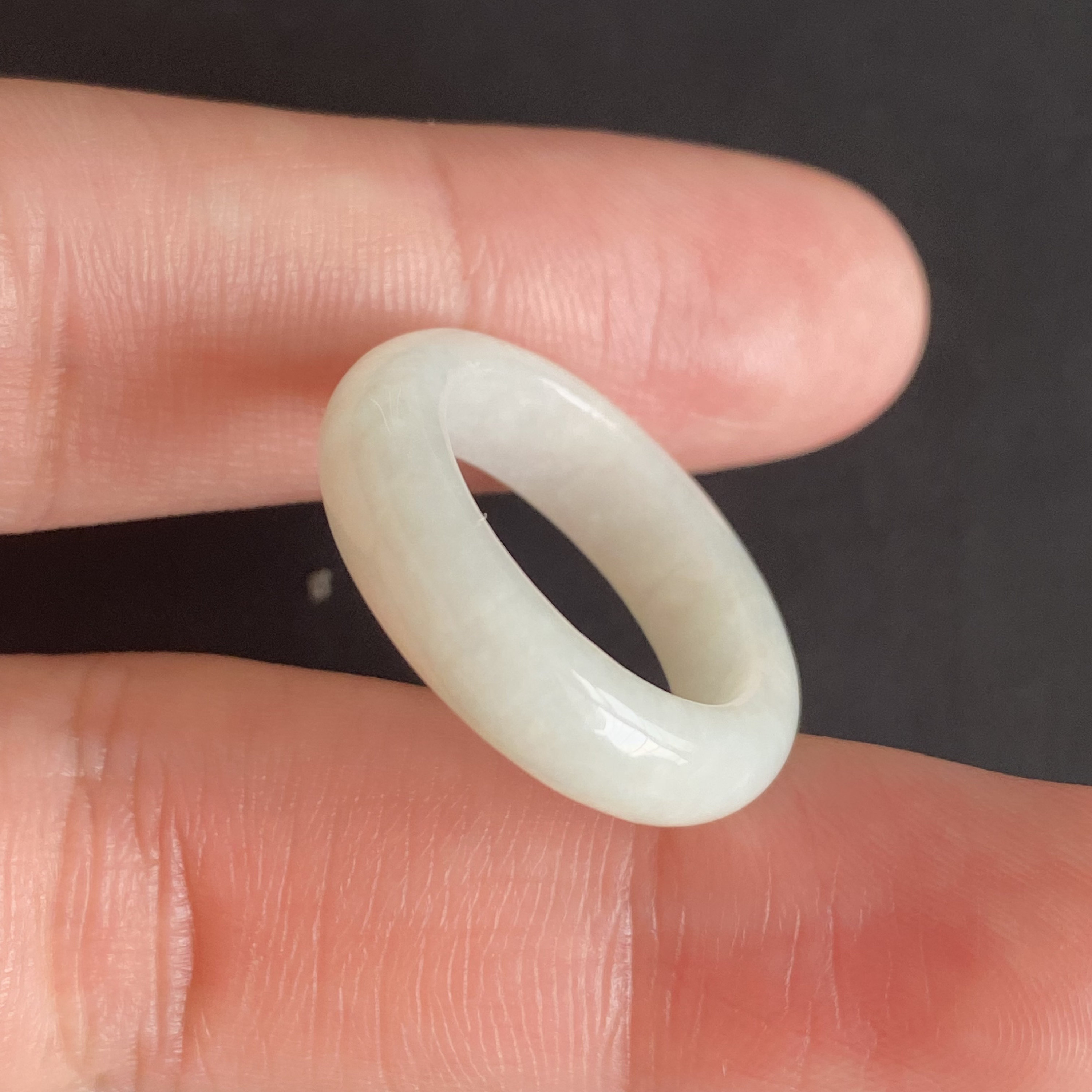 17.1mm Natural Jadeite Ring Burma Jade Myanmar Grade A Jade | Etsy