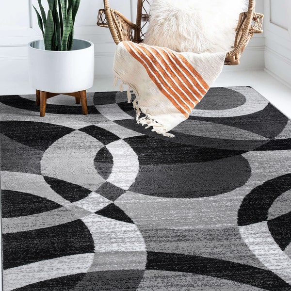 Geometric Rug - Etsy