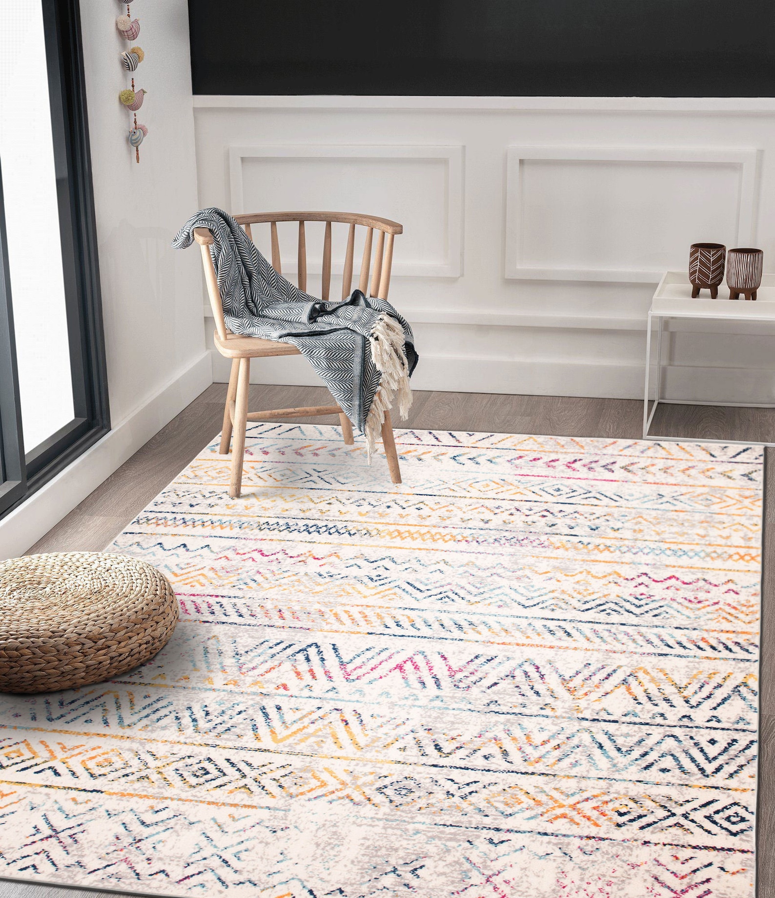 WRG Traditional Vintage Bohemian Multi Area Rug - Etsy