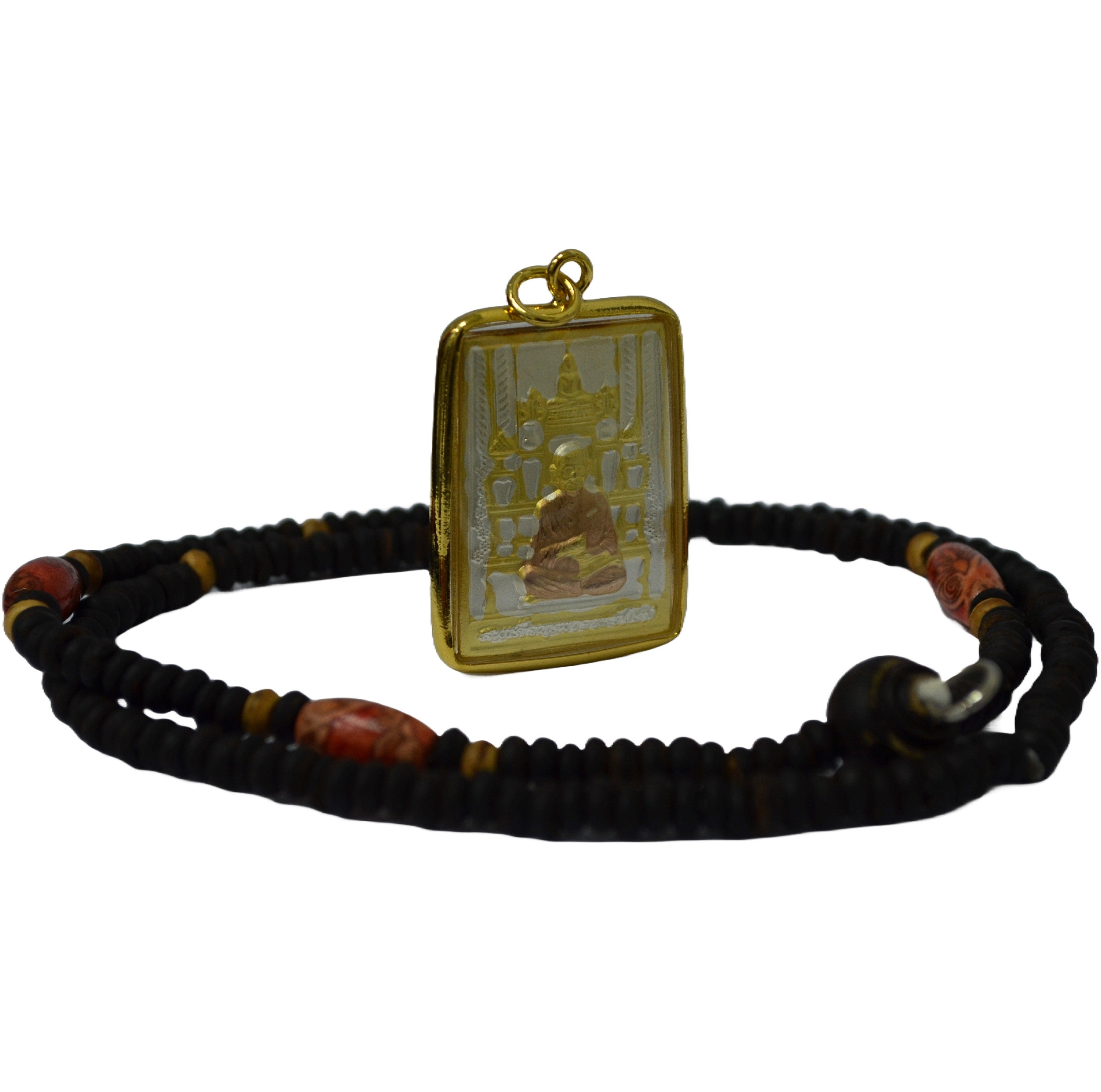 Thai Amulets Phra Somdej Toh Meditation Image Surround Back Katha ...