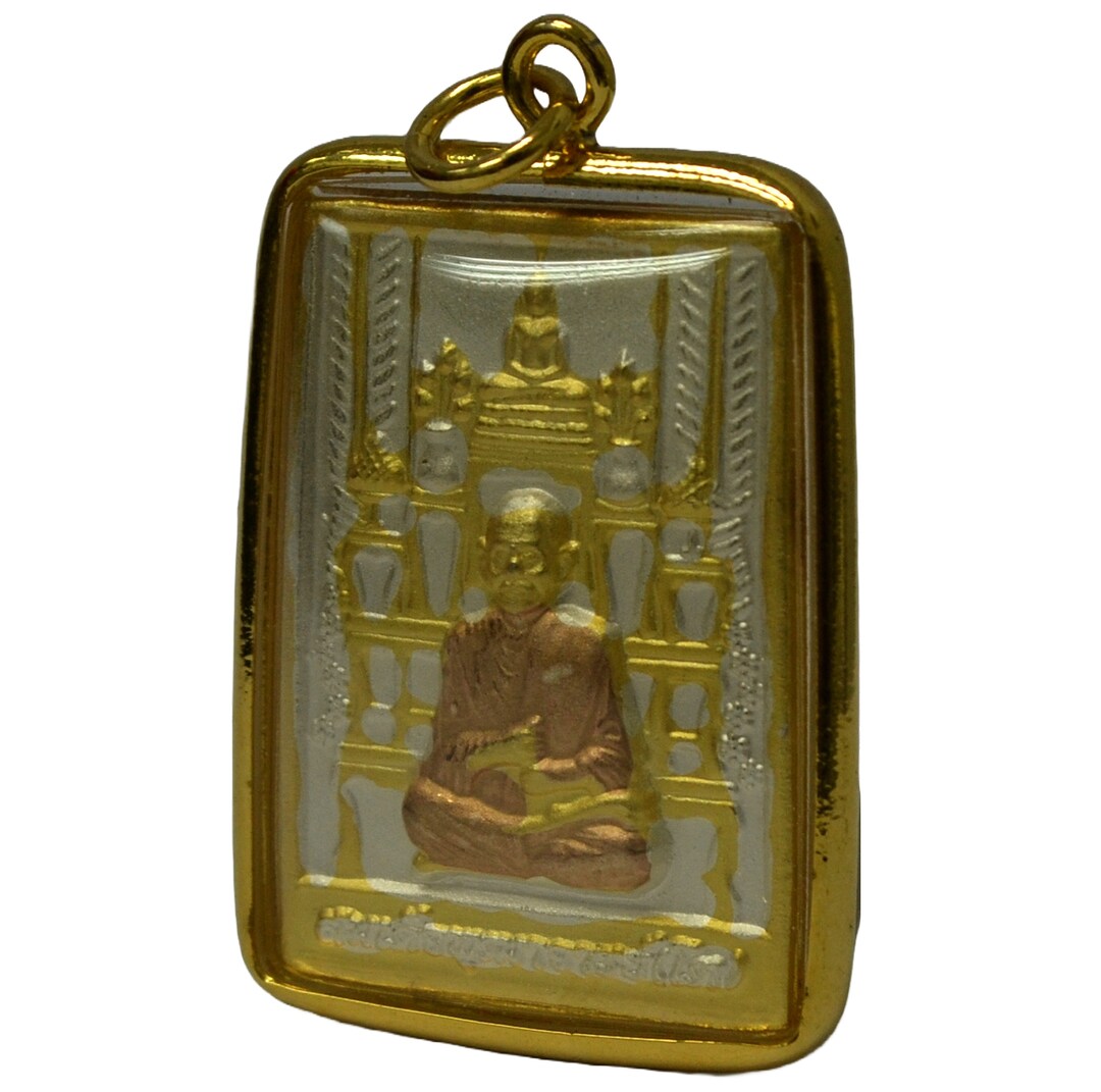 Thai Amulets Phra Somdej Toh Meditation Image Surround Back Katha ...
