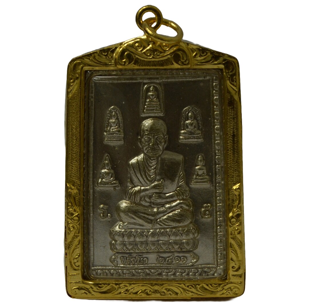 Thai Amulets Phra Somdej Toh Meditation Image Surround by Top ...