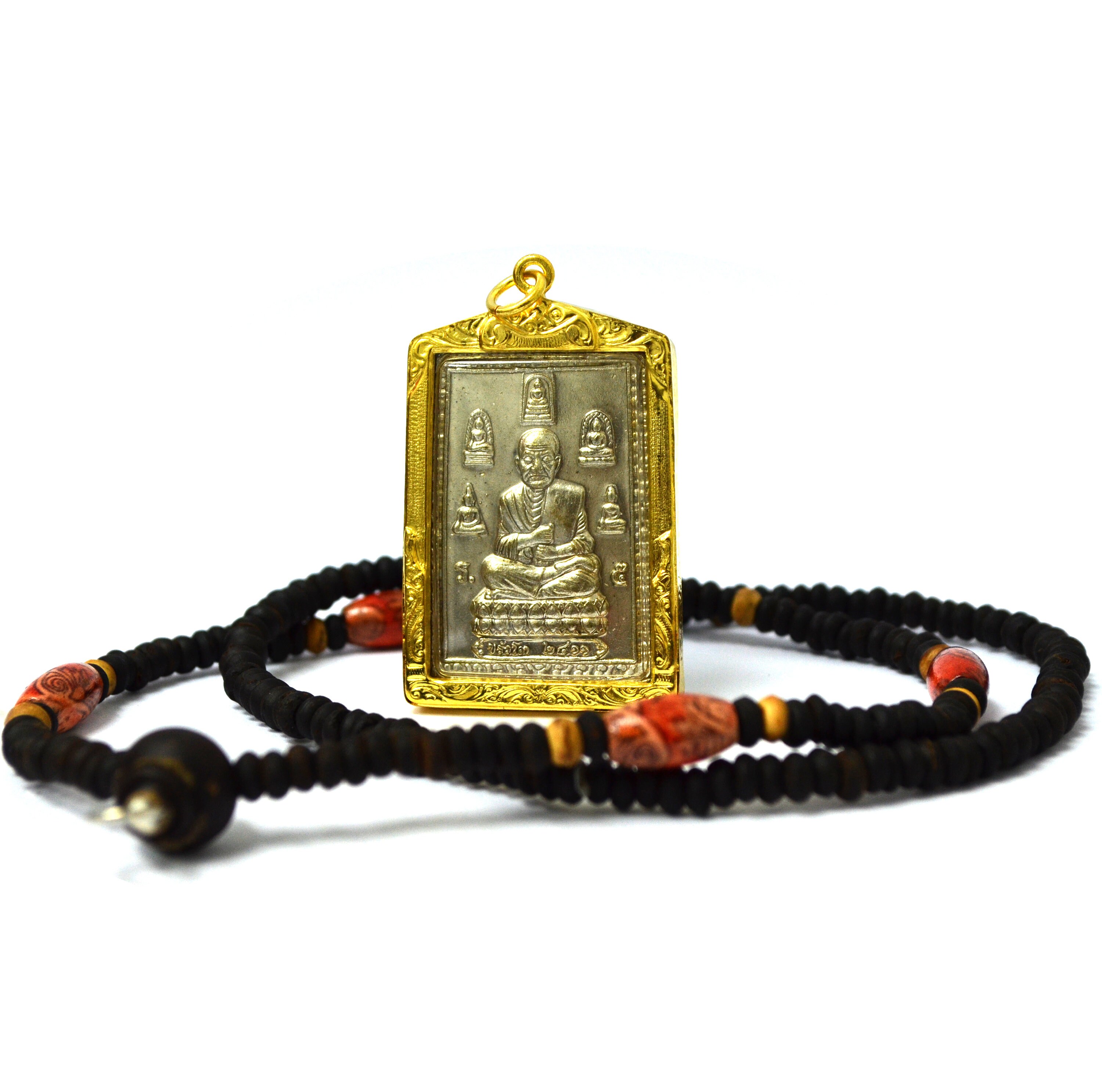 Thai Amulets Phra Somdej Toh Meditation Image Surround by Top ...