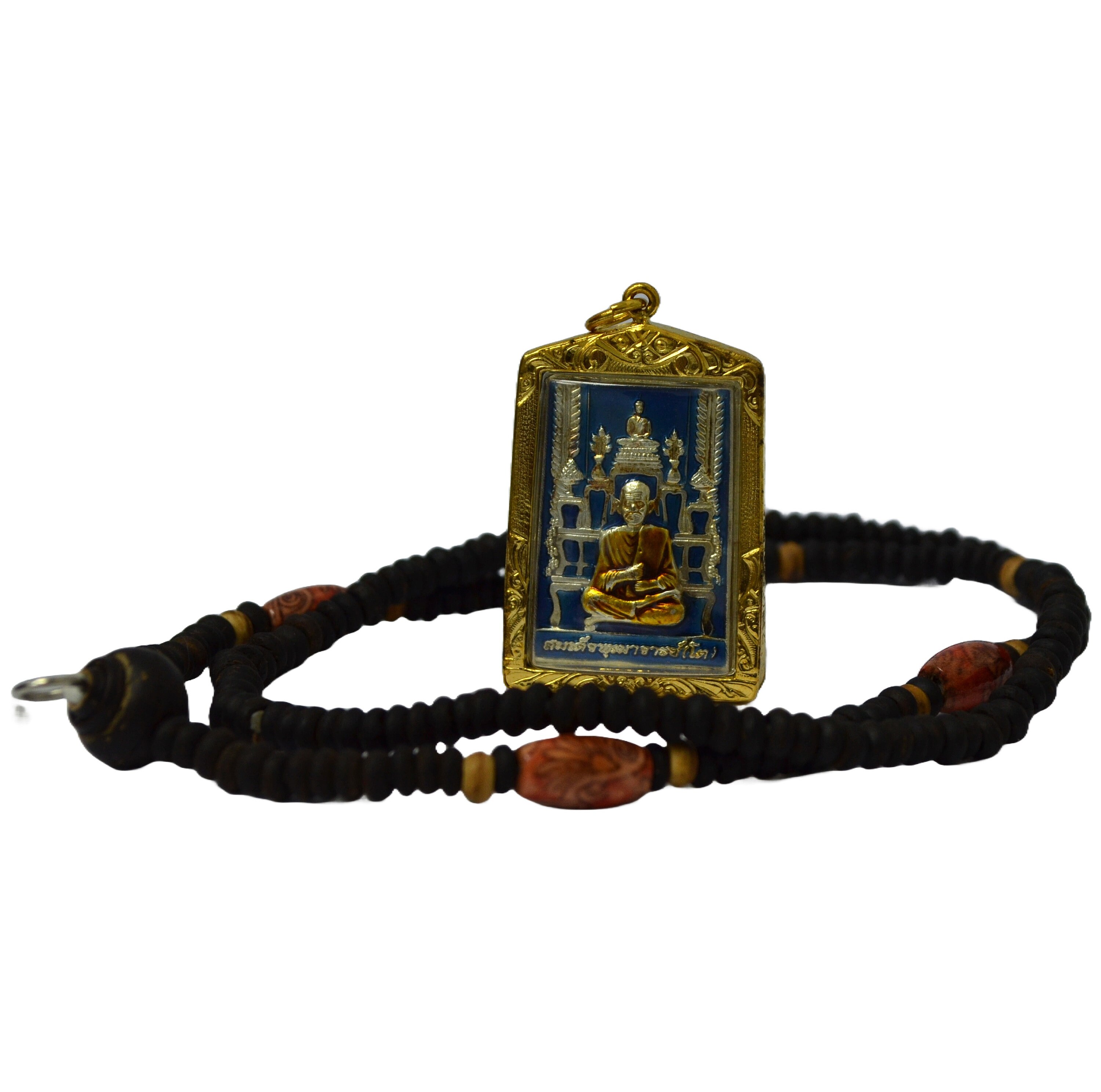 Thai Amulets Phra Somdej Toh Meditation Image Surround Back Katha ...