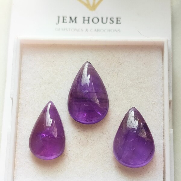 Smooth Amethyst - Etsy