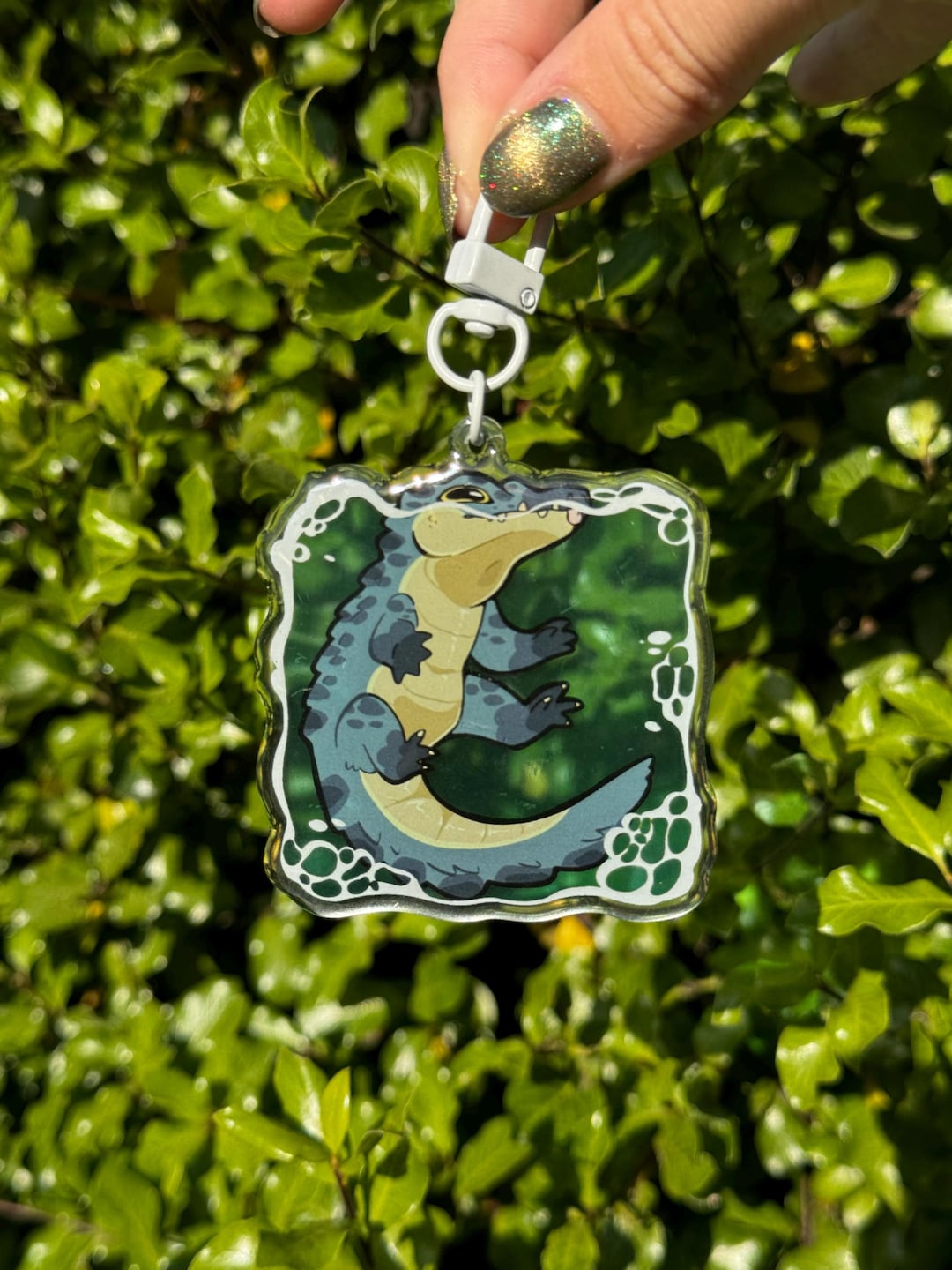 See-through Water Croc Keychain - Etsy