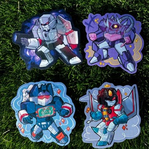 Large Transformers Stickers (autobots & Decepticons) - Etsy