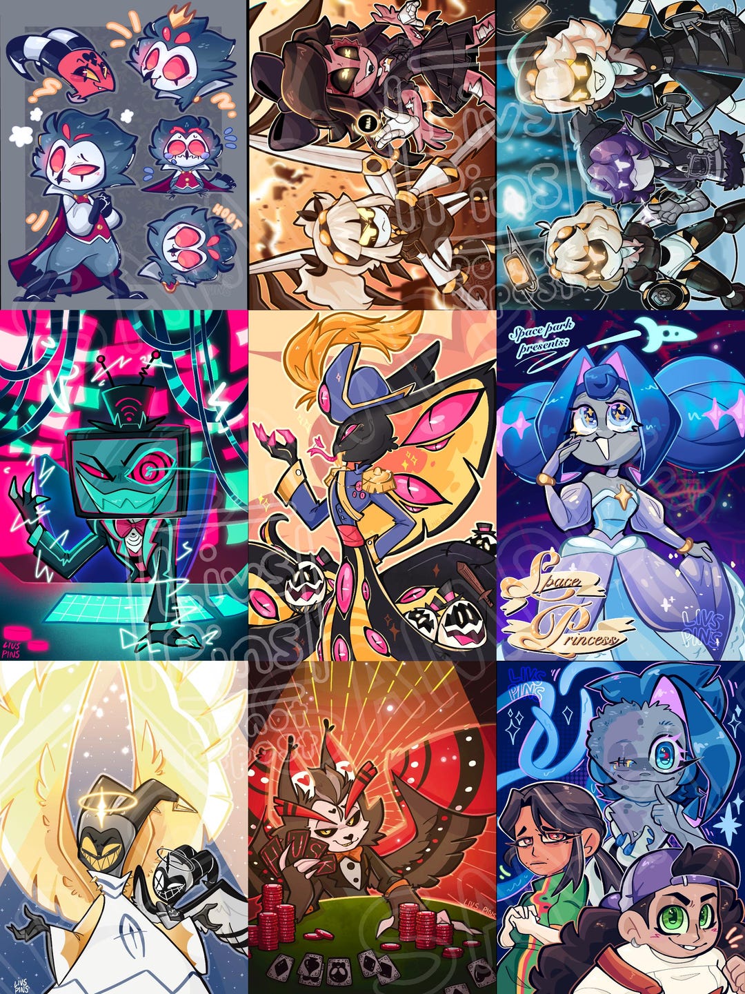 A5 Various Indi Animation Mini Prints - Etsy