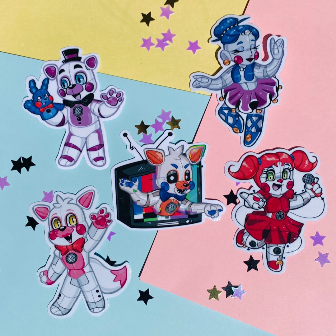 FNAF SL Stickers! - Etsy