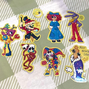 The Amazing Digital Circus STICKERS - Etsy