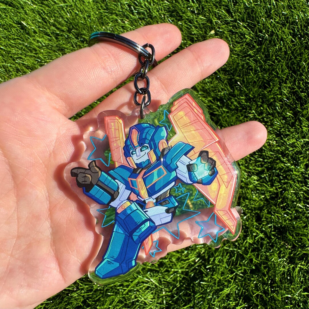 Tfone Sentinel Prime Acrylic Keychain - Etsy