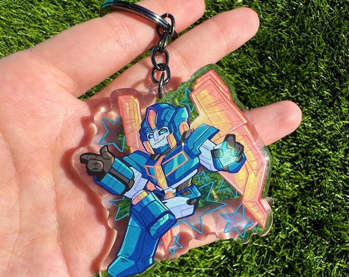 Tfone Sentinel Prime Acrylic Keychain - Etsy