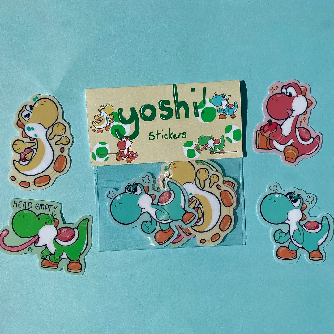 YOSHI Stickers Set - Etsy