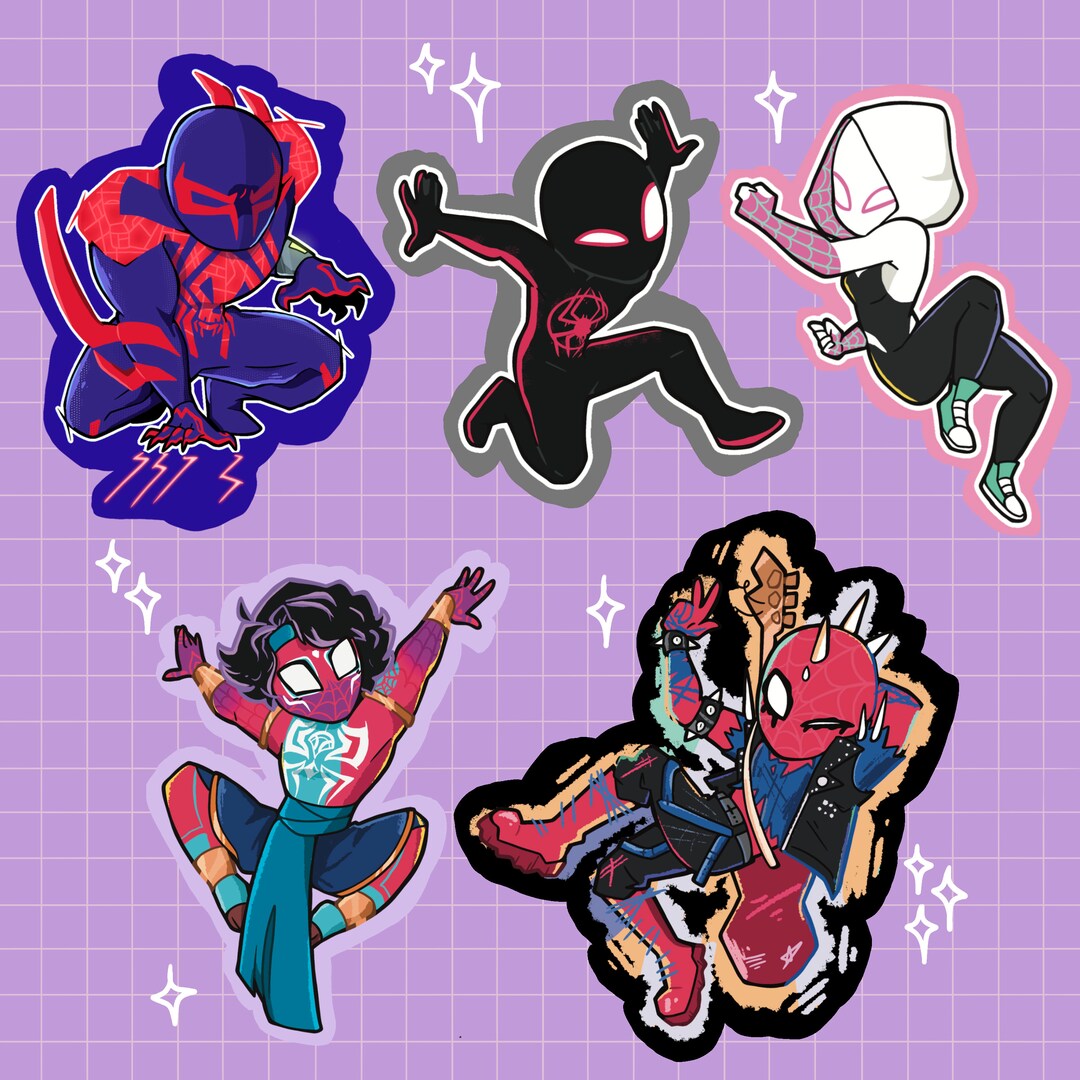 Spider Man Stickers - Etsy