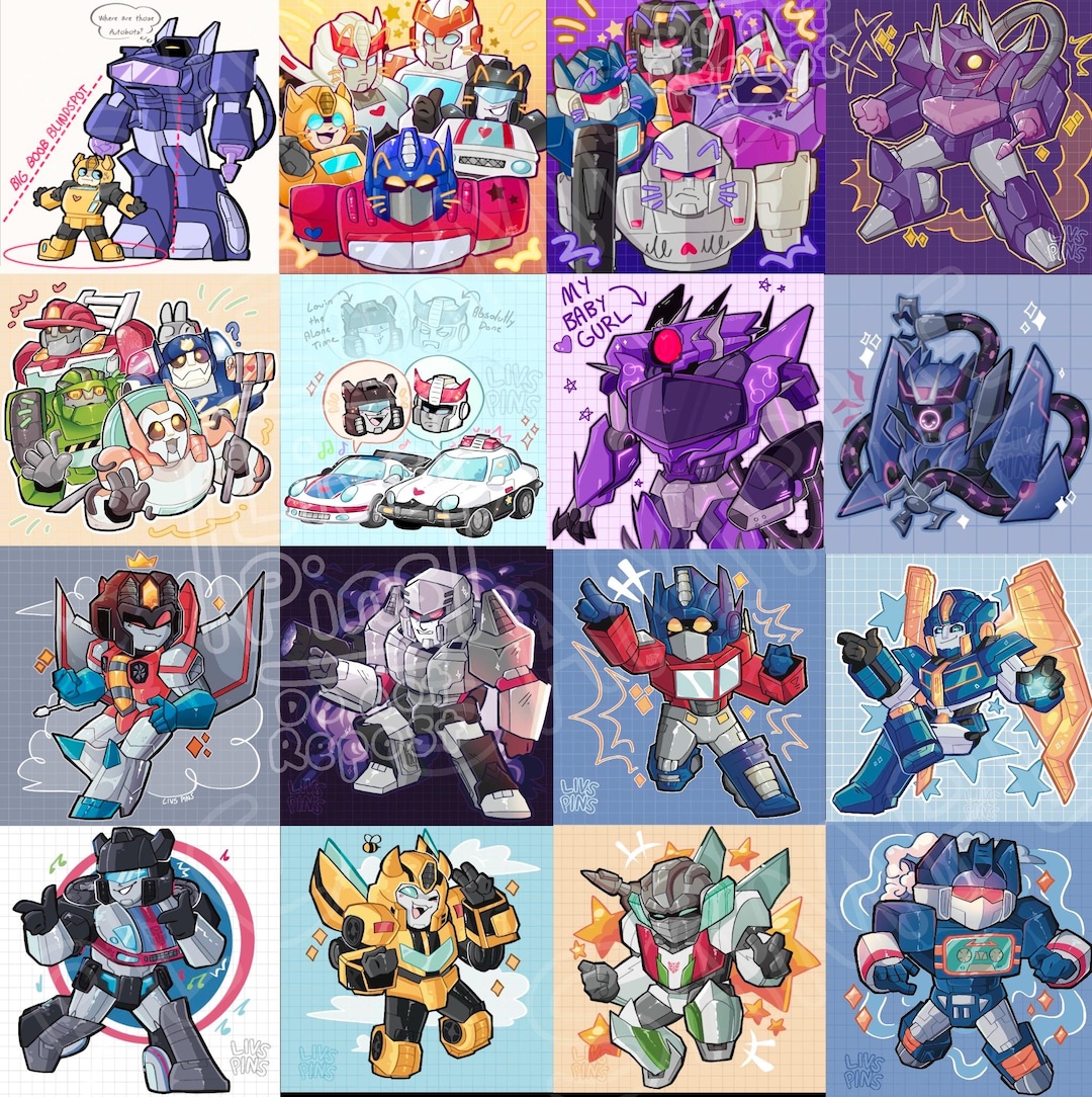 Various TF Mini Square Prints - Etsy