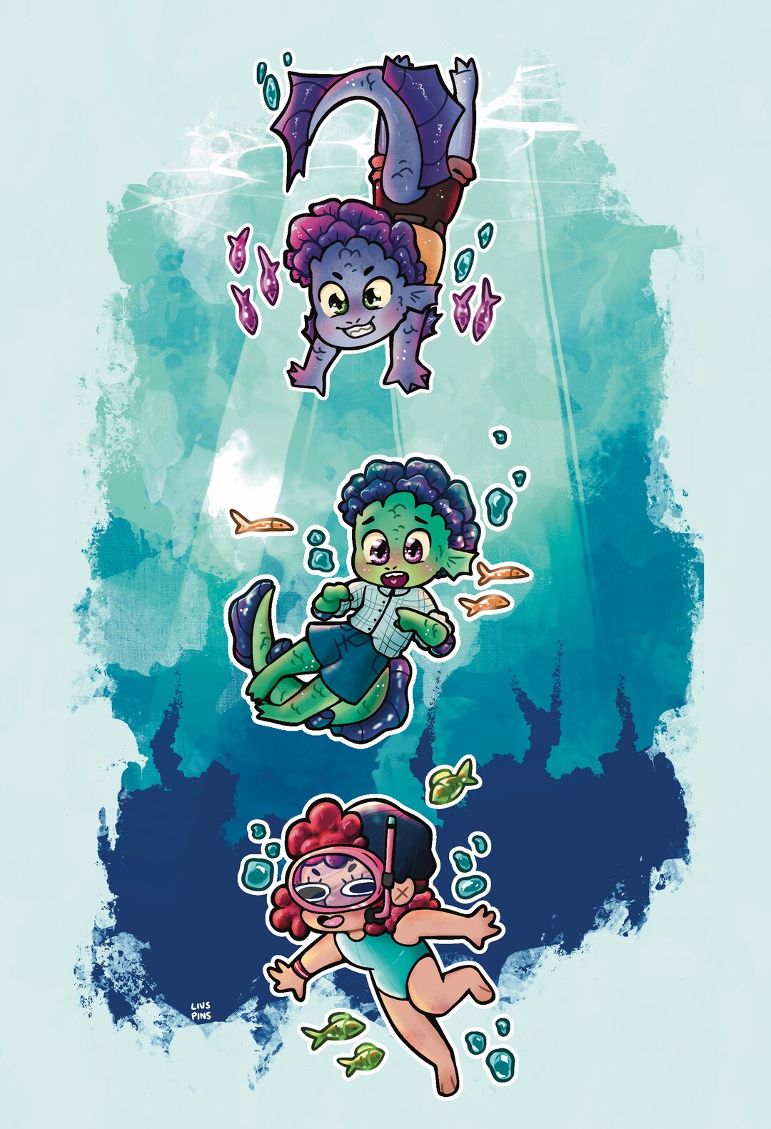 PREORDERS | Luca, Alberto and Giulia Link Acrylic Charm - Etsy