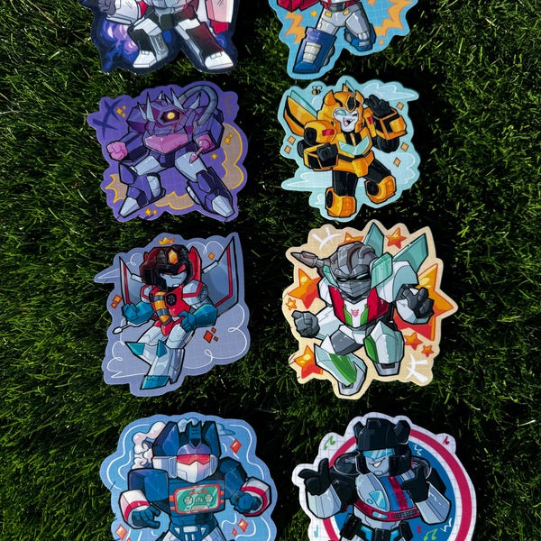 Transformers Sticker - Etsy