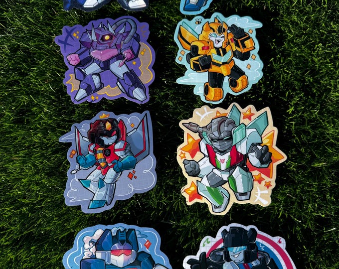 Large Transformers Stickers (autobots & Decepticons) - Etsy