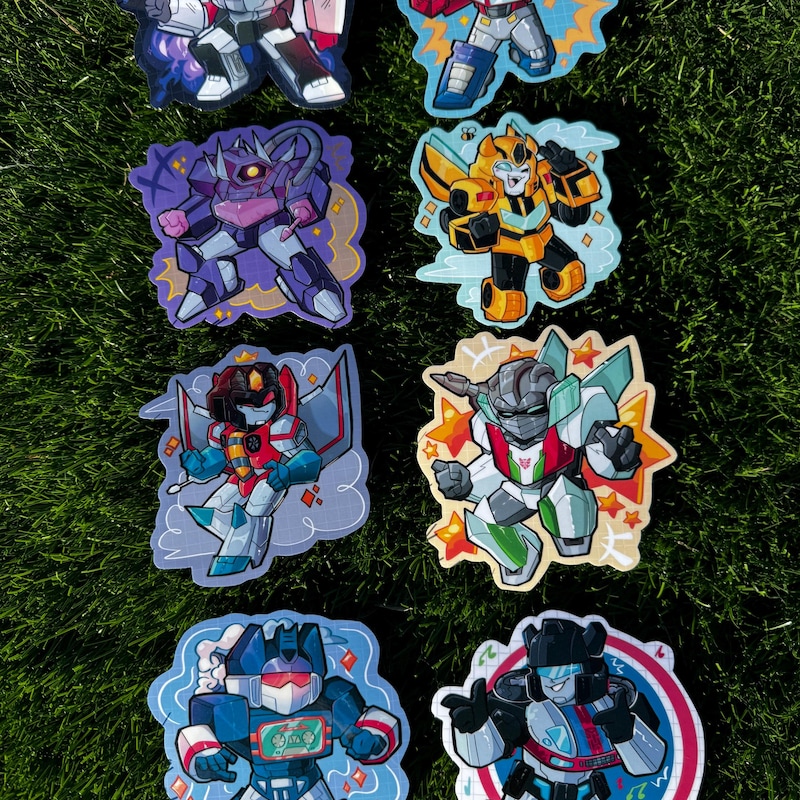 Transformers Sticker - Etsy