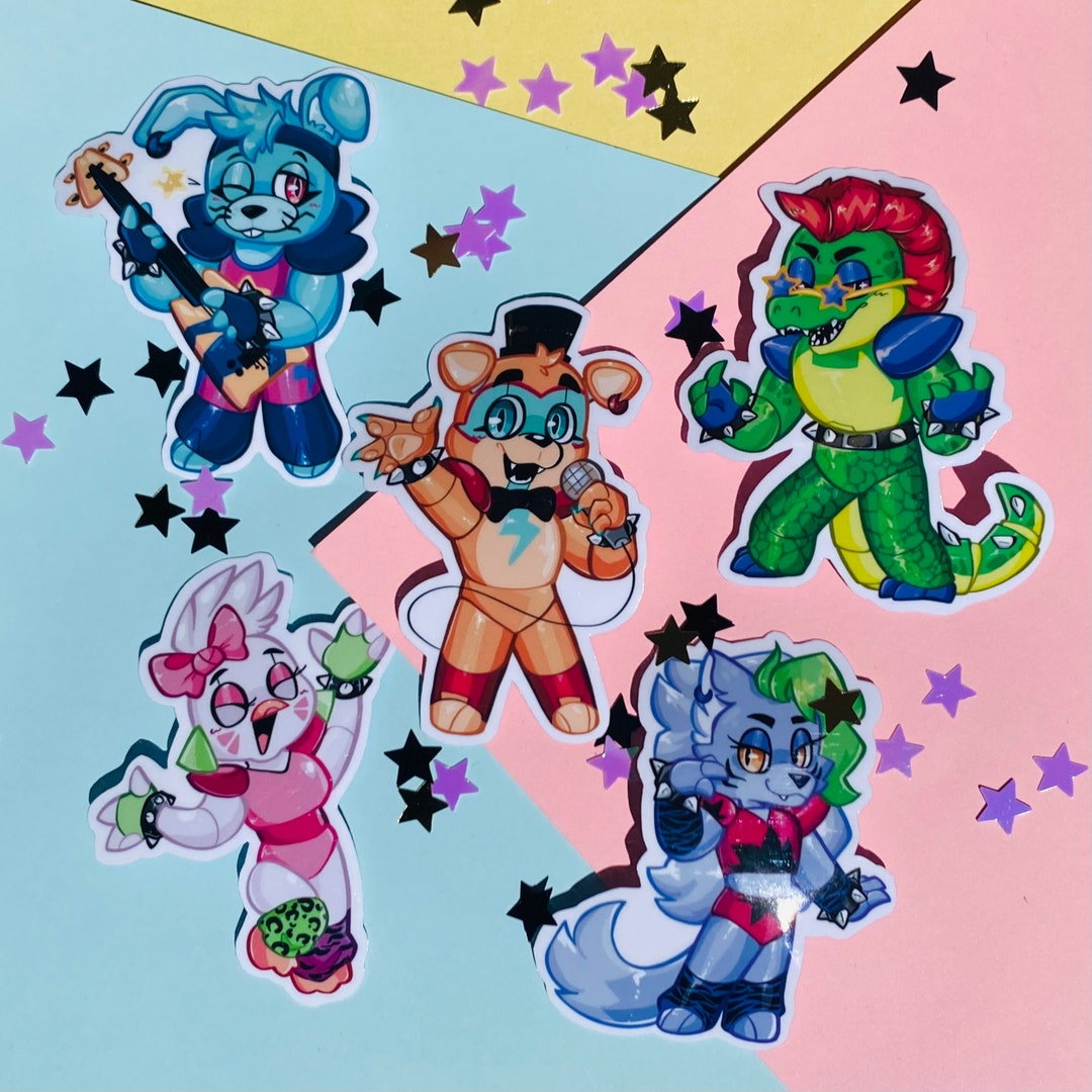 FNAF SB Stickers! - Etsy