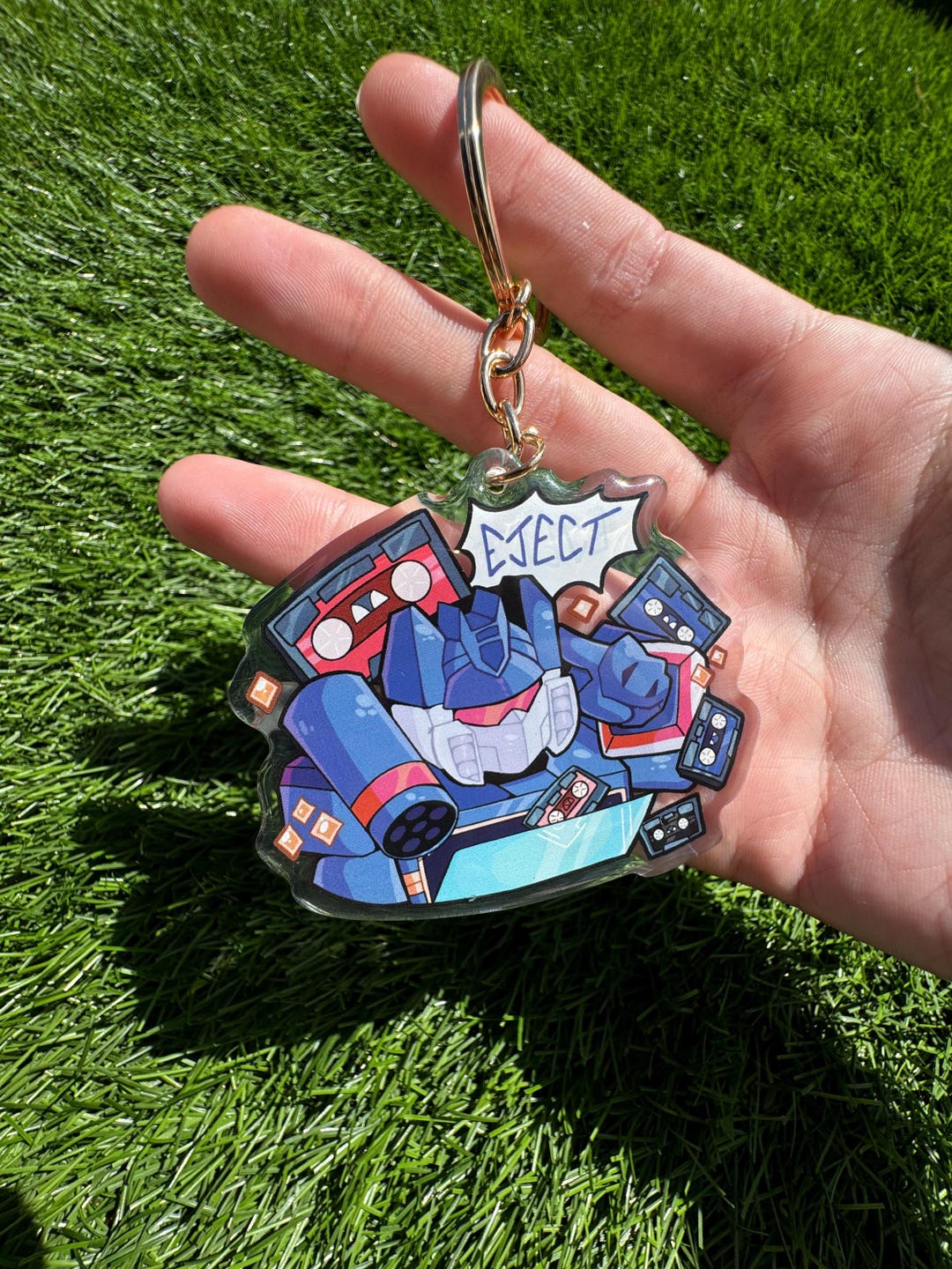 Soundwave and Cassettes Acrylic Keychain - Etsy