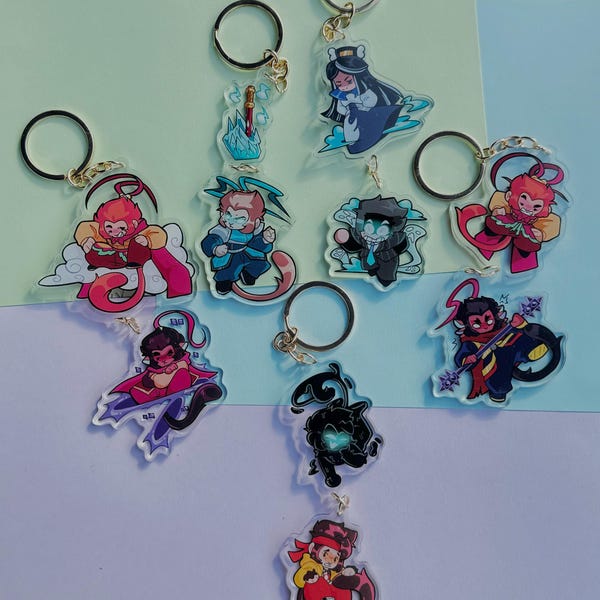 Monkie Kid Keychain - Etsy