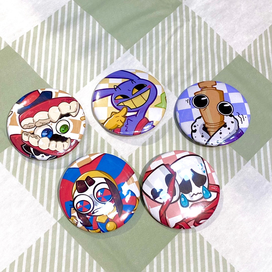 The Amazing Digital Circus BADGES - Etsy