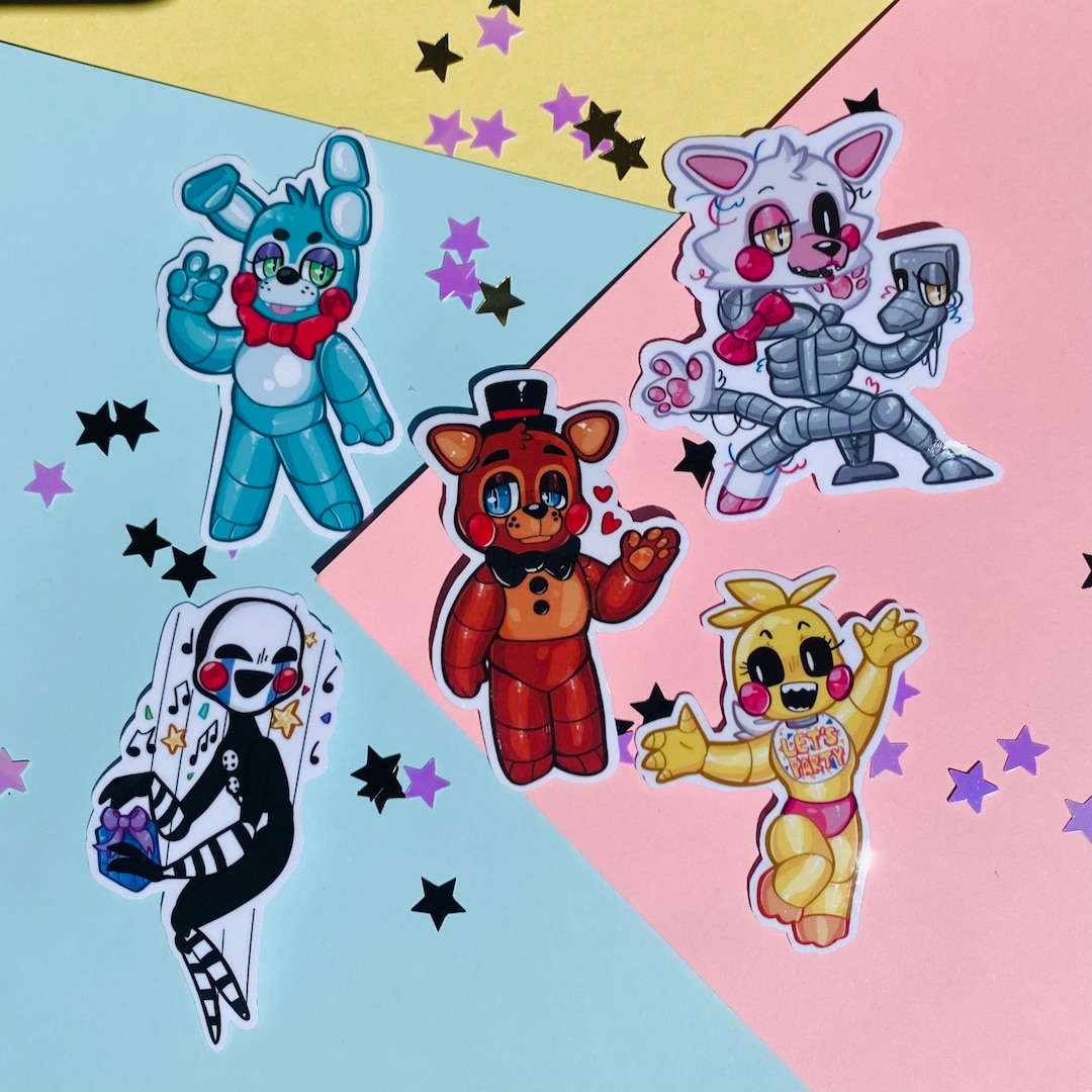 FNAF 2 Stickers! - Etsy