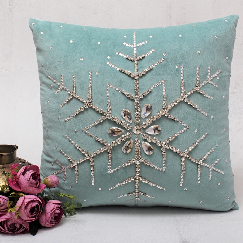 Rhinestone Pillows - Etsy