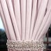 Silver Rhinestone Bling White Curtain Tie Back Luxury - Etsy
