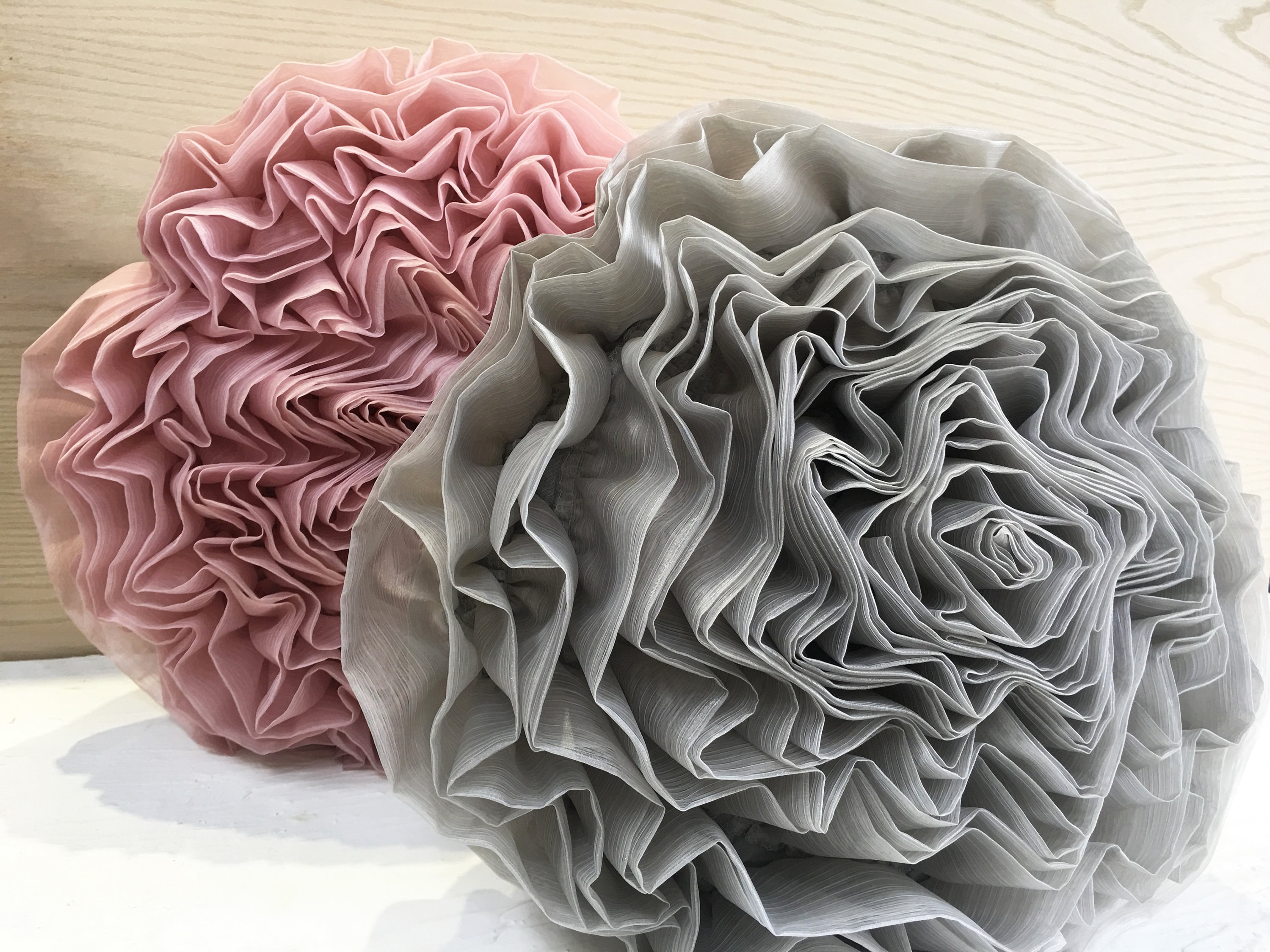 Grey Rose Pillow Throw Pillow Luxury Contemporary Pillow | Etsy