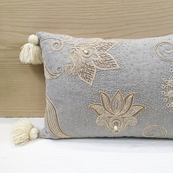 Embellished Pillow - Etsy