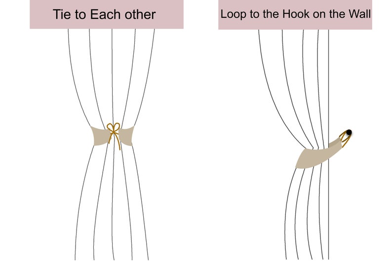 White Silver Leaf Bling Curtain Tie Back Luxury Contemporary - Etsy