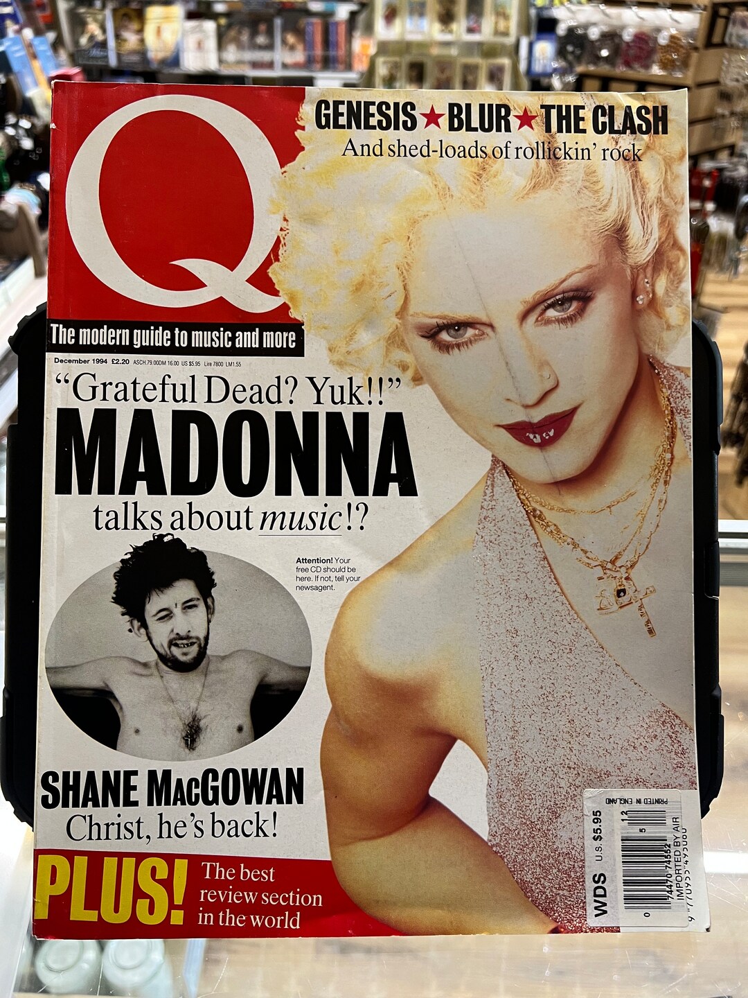 MADONNA on the Cover of a Magazine 1994-2006 UK Q Magazine, in Detail ...
