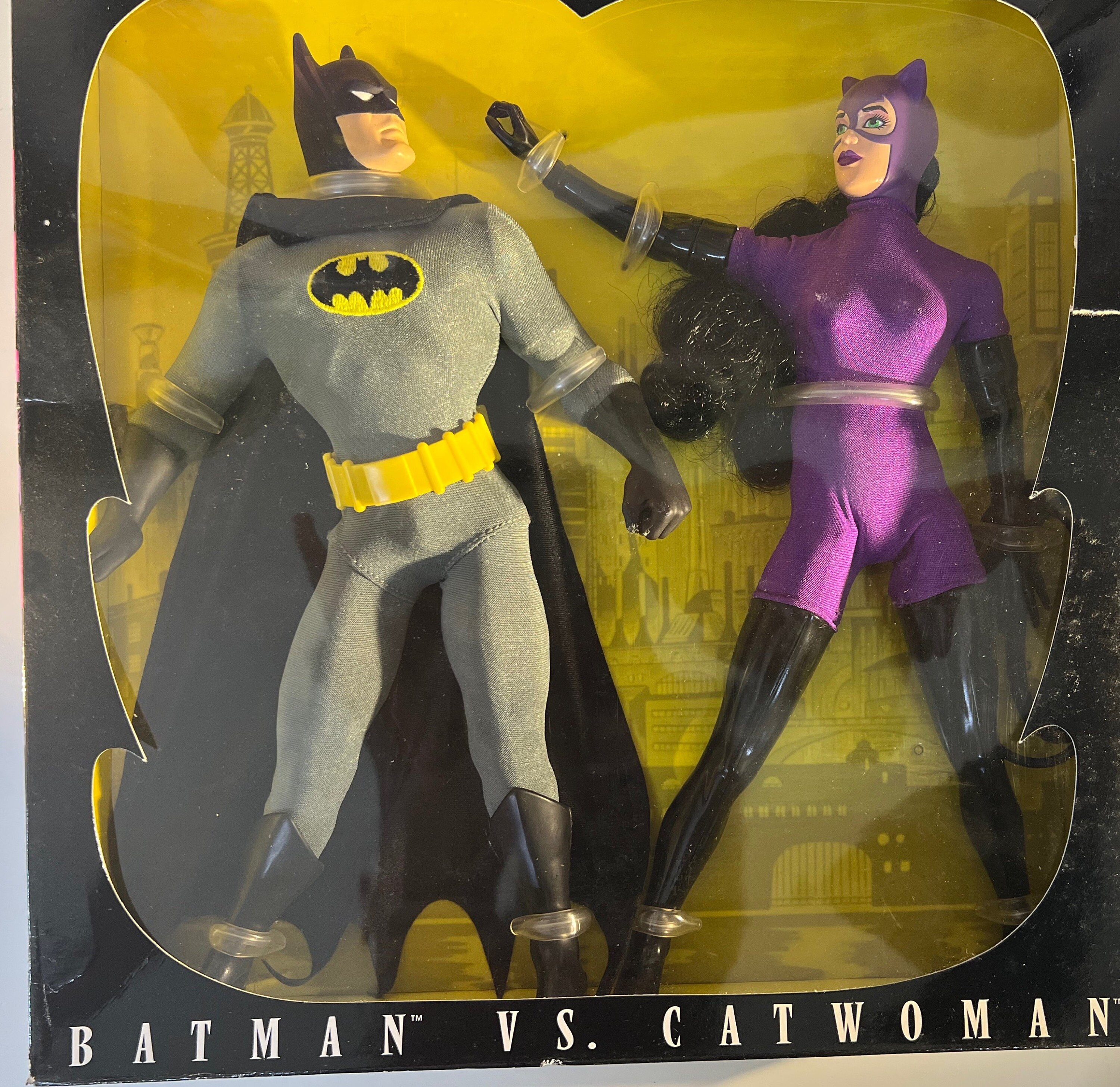 1996 Kenner Legends of Batman: BATMAN Vs. CATWOMAN Action - Etsy