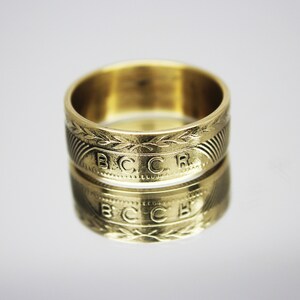 Costa Rica Coin Ring 100 Colon 2000 coin rings for men coin | Etsy