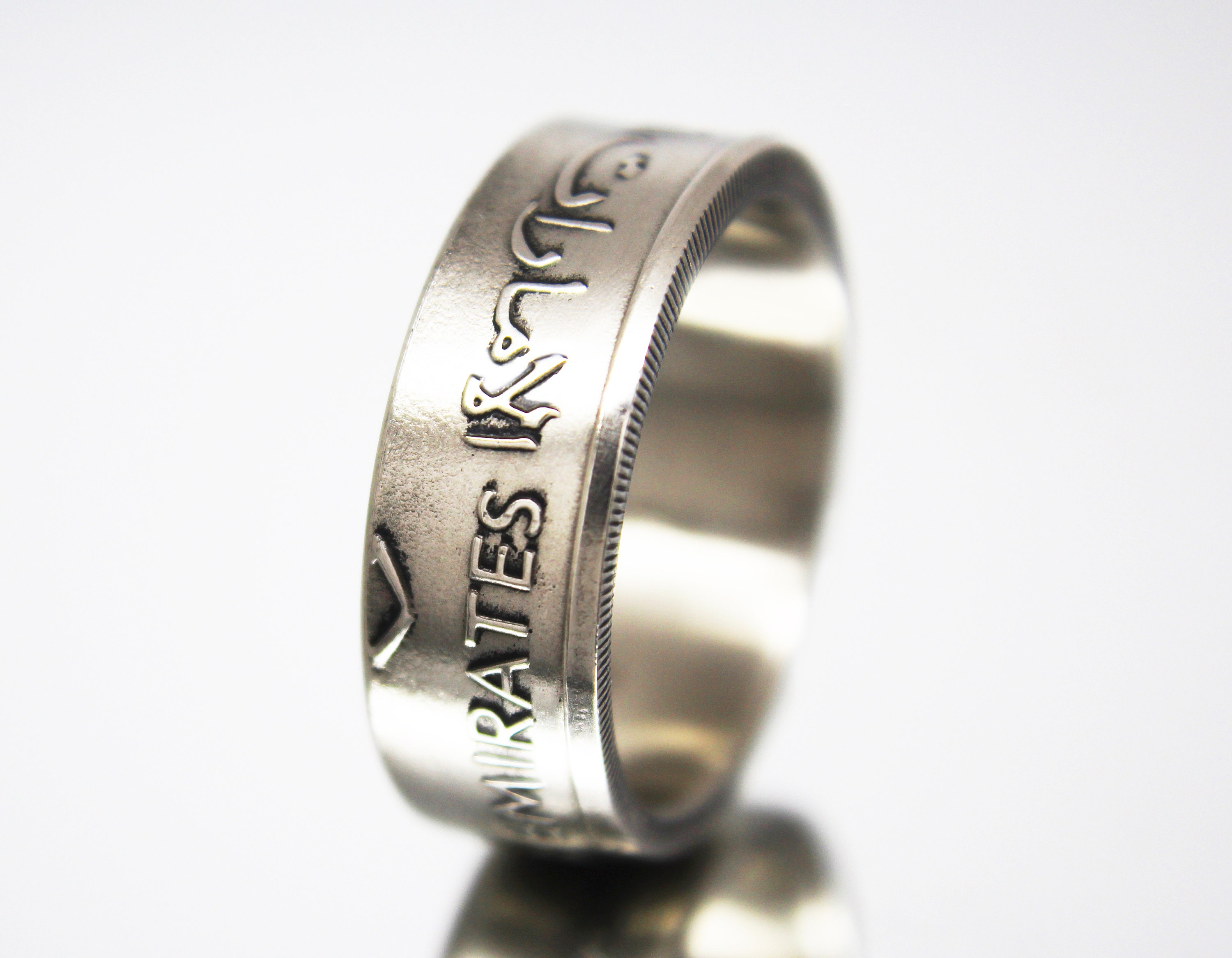 United Arab Emirates Coin Ring 1 Dirham 1973-2019 Coin Rings - Etsy