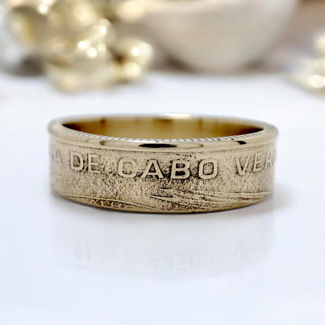 Cape Verde Coin Ring 2.5 Escudo 1977-1982, Cabo Verde Coin Ring, Cape ...