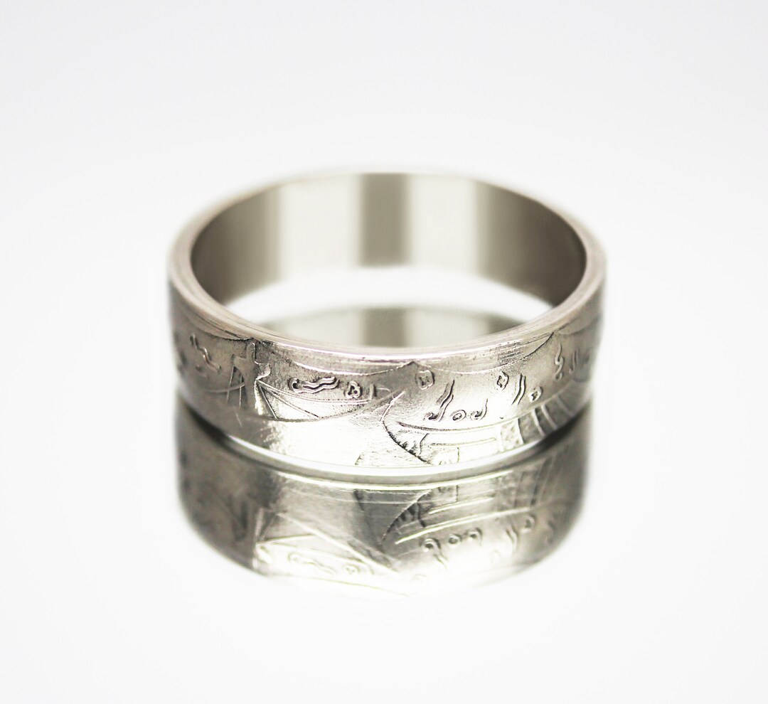 Portugal Coin Ring 50 Escudos 1989, Coin Ring for Men, Womens Coin Ring ...