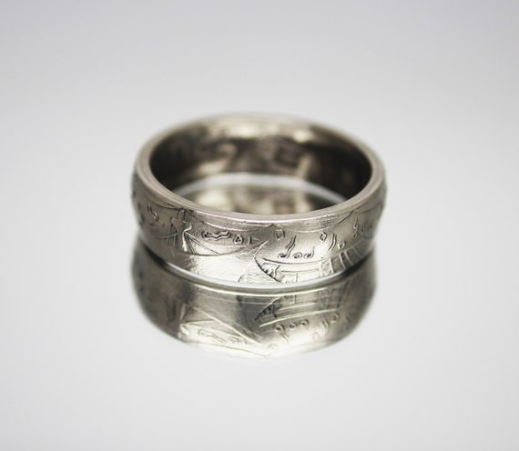 Portugal Coin Ring 50 Escudos 1989 coin rings 10 year | Etsy